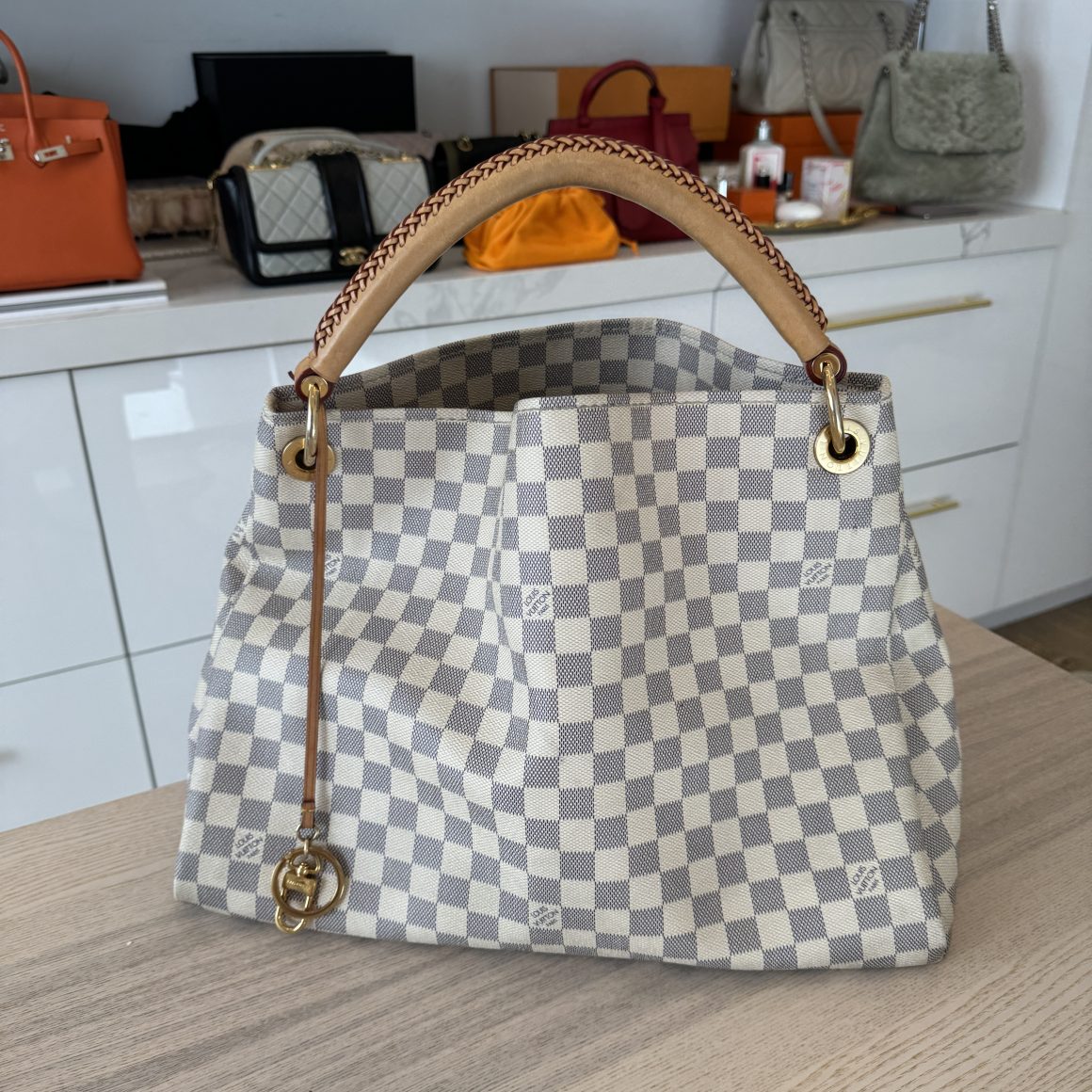 Louis Vuitton Damier Azur Artsy MM