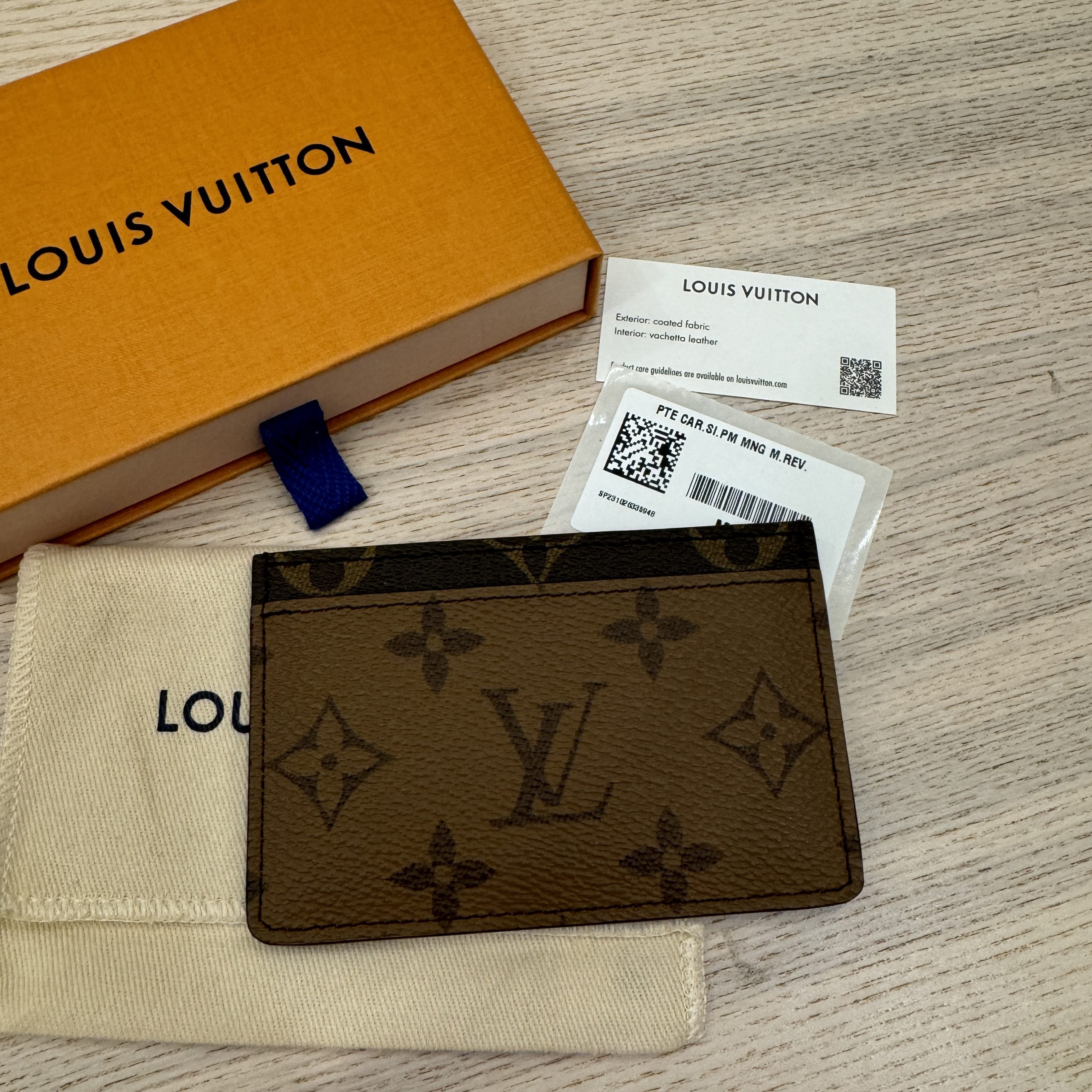 Louis Vuitton Monogram Reverse Neo Card Holder